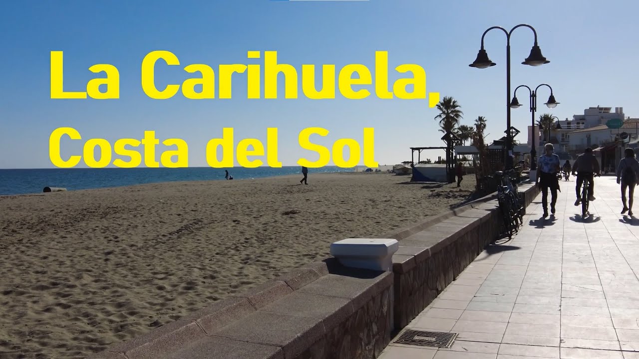 La Carihuela. A walk along La Carihuela, Torremolinos, Spain. Un Paseo ...