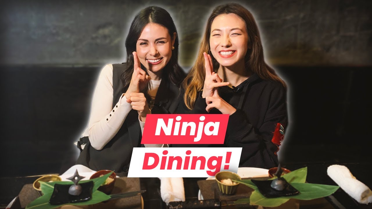Dining With Ninjas: Full Course Menu at Ninja Restaurant in Tokyo! - La ...