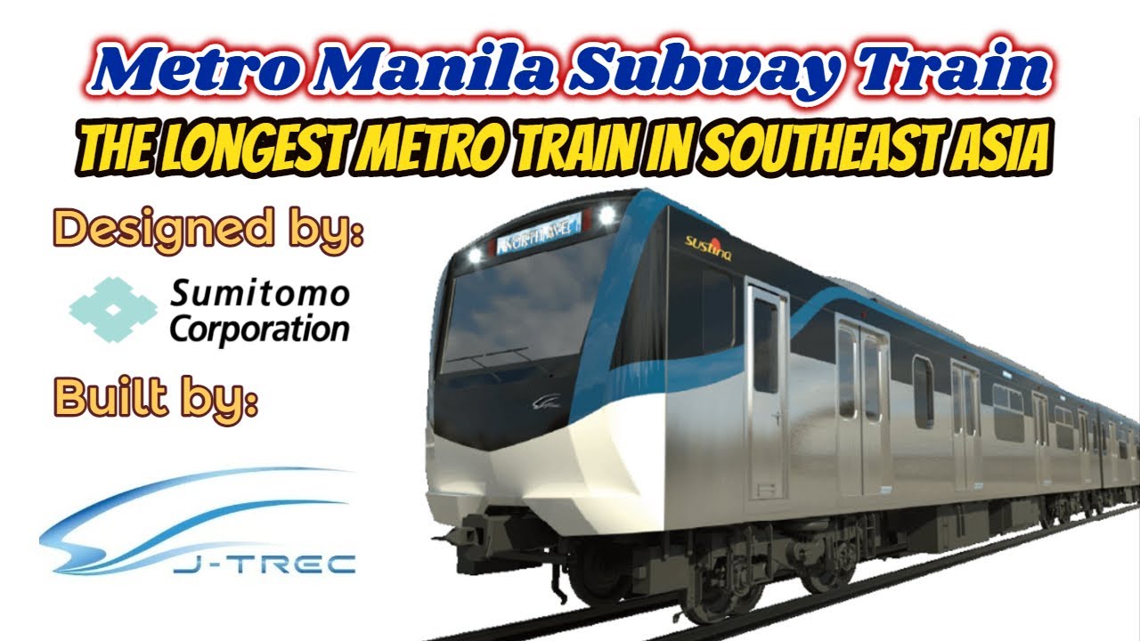 The Longest Metro Train in Southeast Asia - Metro Manila Subway - La ...