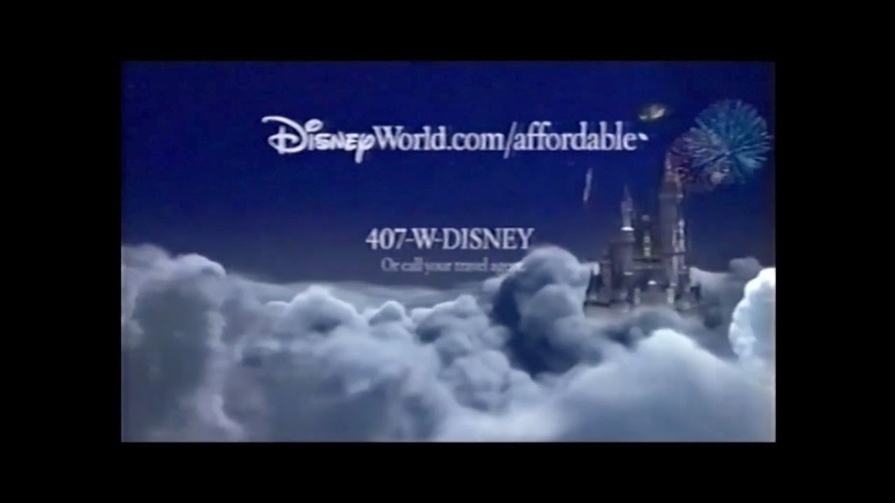 Walt Disney World Resort Affordable Television Commercial (2008) - La ...