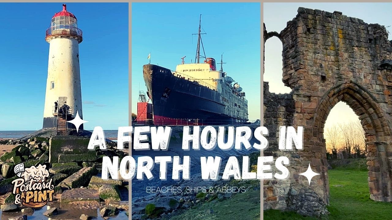 Walks In North Wales - Talacre, The Fun Ship & Greenfield Abbey - La ...