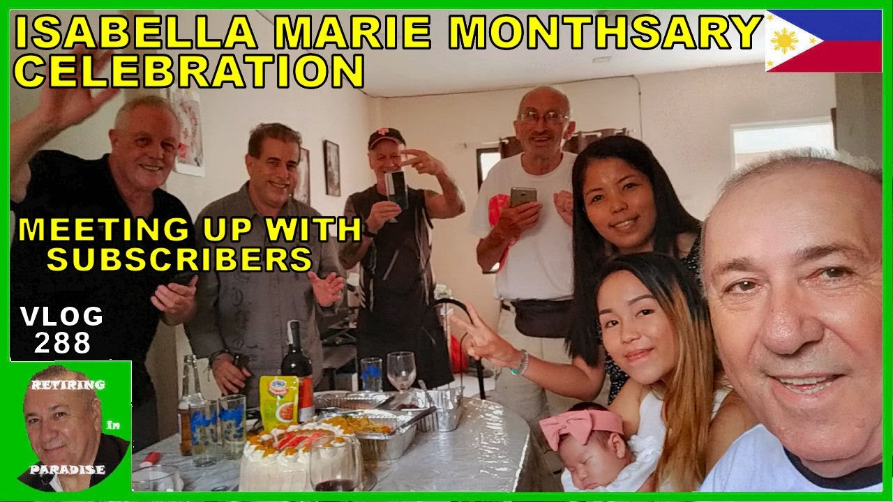 V288 - ISABELLA MARIE FIRST MONTH CELEBRATION IN THE PHILIPPINES ...