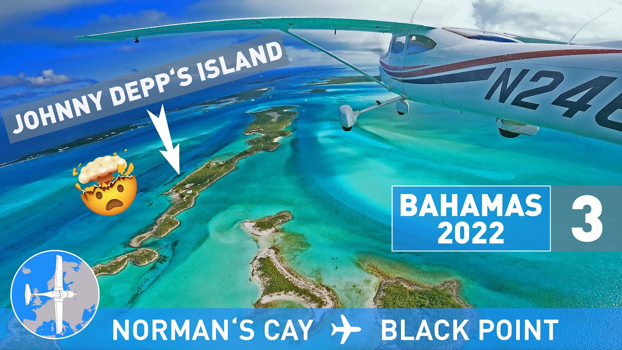 The Stunning Exumas & Johnny Depp's Private Island | Bahamas 2022 (part ...