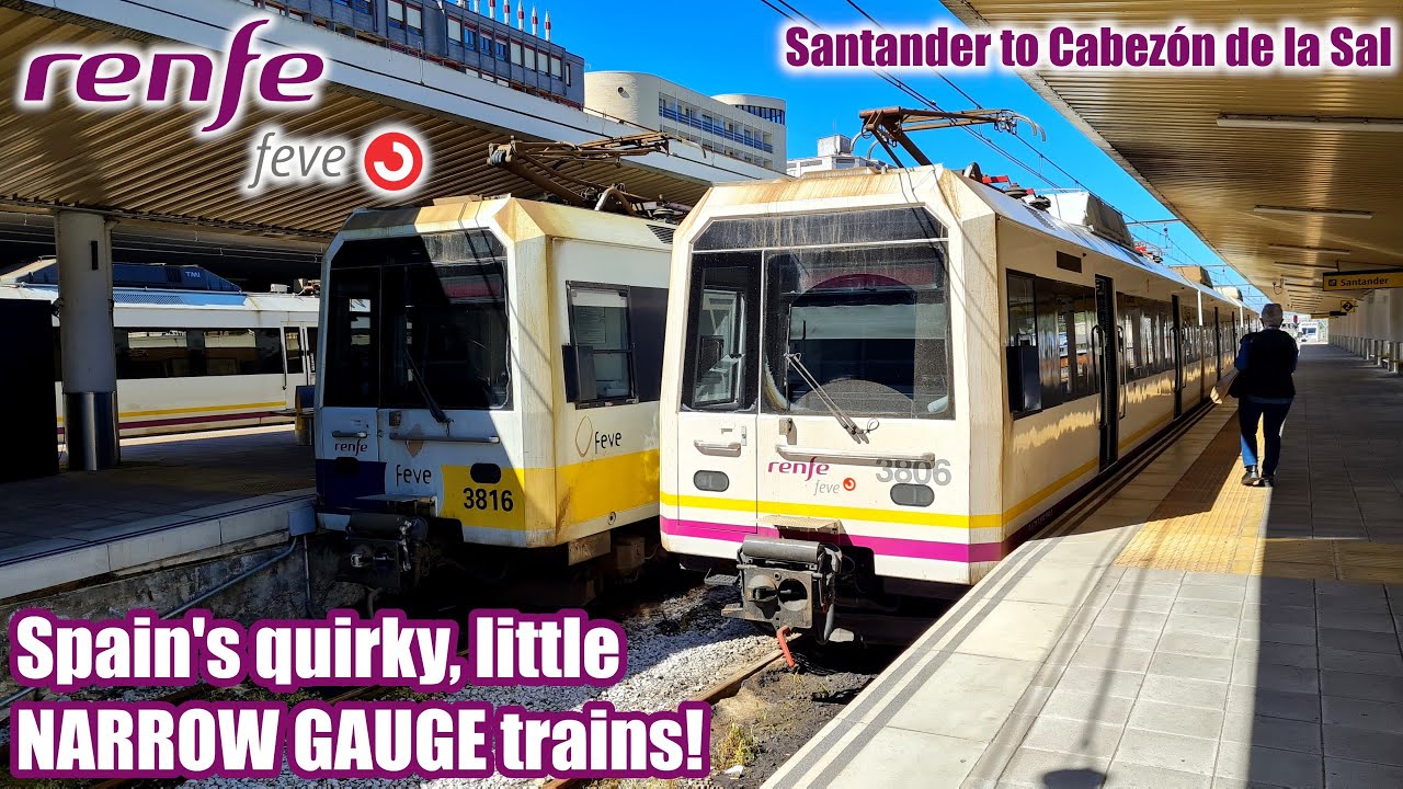 Renfe FEVE! Spain's quirky little NARROW GAUGE trains! - La Vie Zine