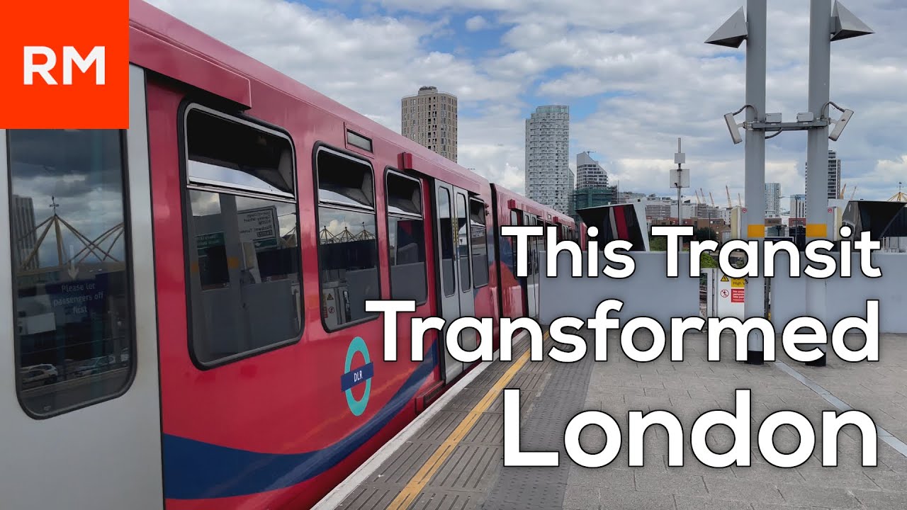 This Transit Transformed London | Docklands Light Railway - La Vie Zine