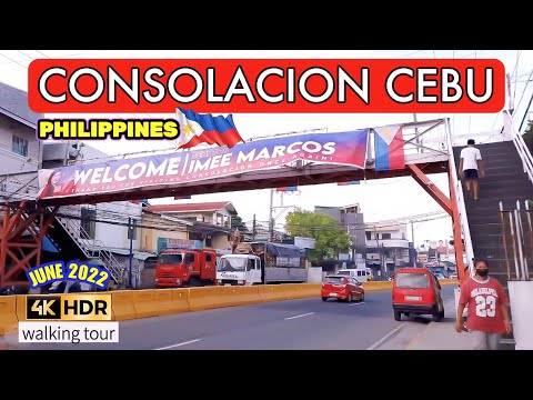 [4K CEBU] CONSOLACION CEBU | Virtual Walking Tour | #Philippines #Cebu ...