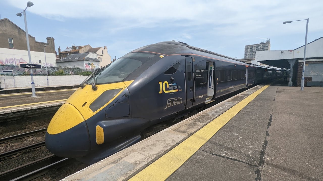 Southeastern High Speed full journey St Pancras to Margate 17/06/2022 ...