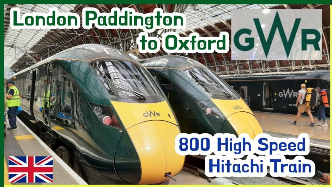 GWR Class 800 High Speed Hitachi Train Full Journey - Paddington to ...