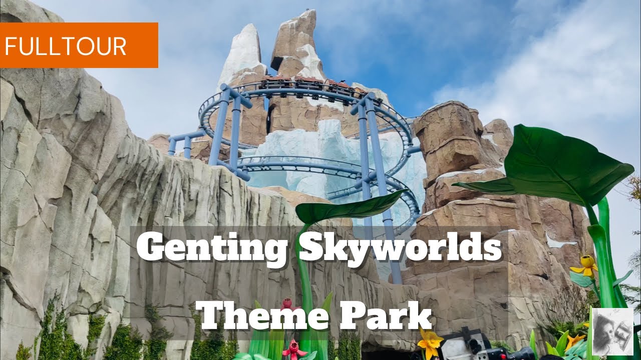 Genting Skyworlds Theme Park full Tour | Genting Highlands Top ...