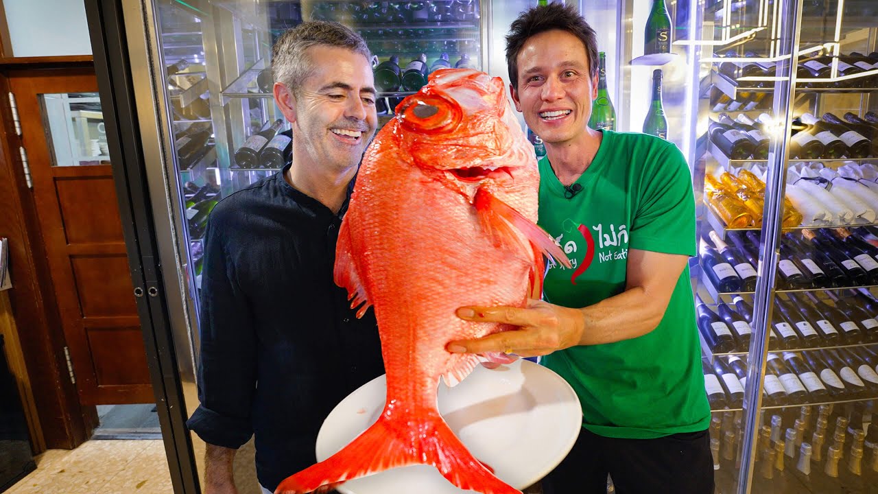 Cooked 2 Ways is Insane - HUGE RED FISH!! Seafood Paradise in Galicia ...