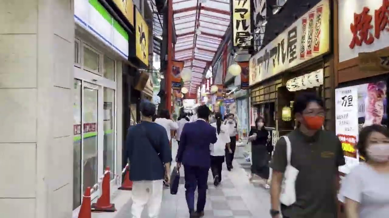 30sec Travel - Omiya station (Narrow streets from East exit) - 4th Sep ...