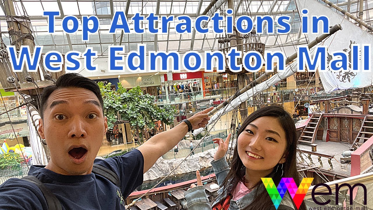 Exploring the Biggest?! Shopping Mall in North America, West Edmonton ...