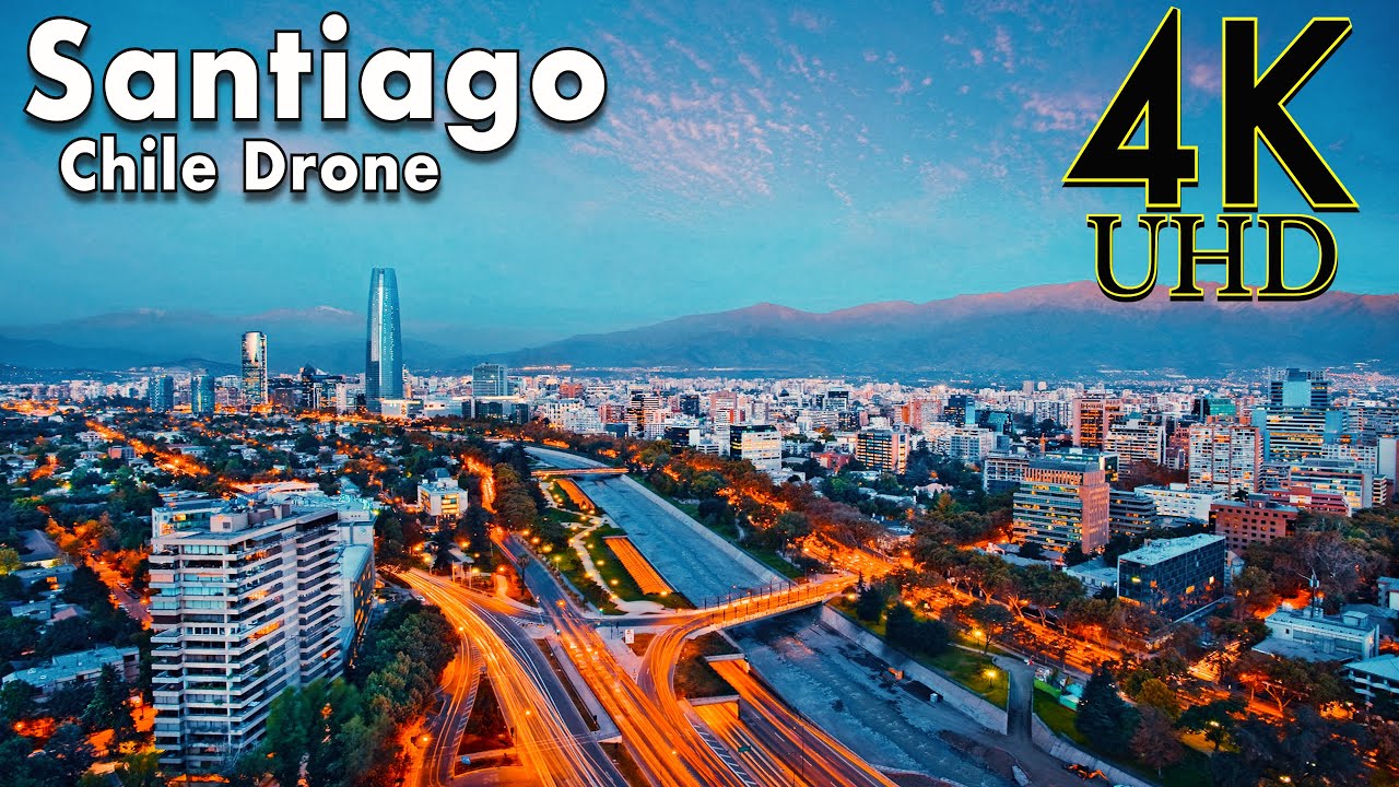 Santiago Chile in 4K UHD Drone - La Vie Zine