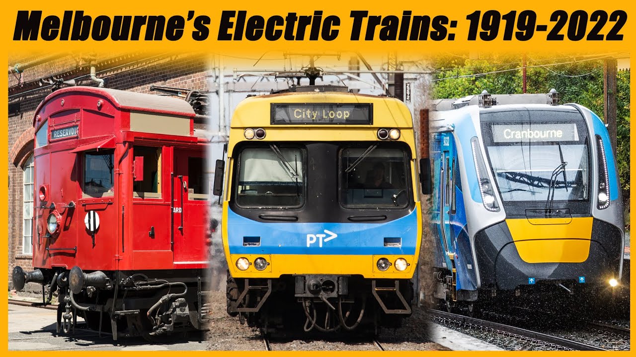 Melbourne's Electric Suburban Trains // 103 Years of History! - La Vie Zine