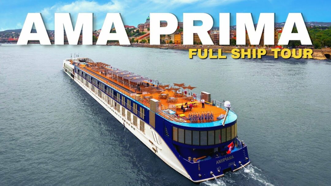 AMA Prima | Full Ship Walkthrough Tour & Review 4K | AMA Waterways ...