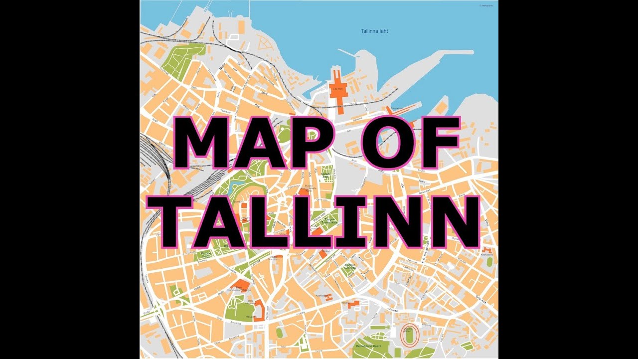 MAP OF TALLINN - La Vie Zine
