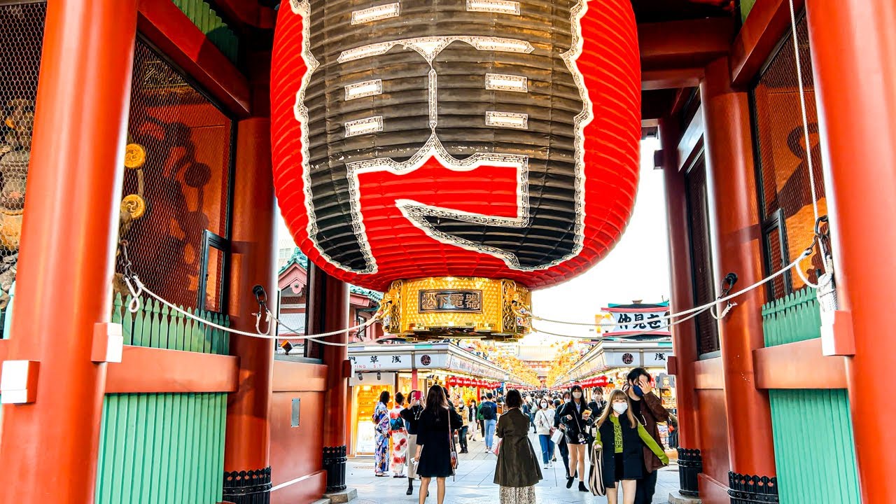 Asakusa in Tokyo is the best tourist destination of Japan. ASMR - La ...