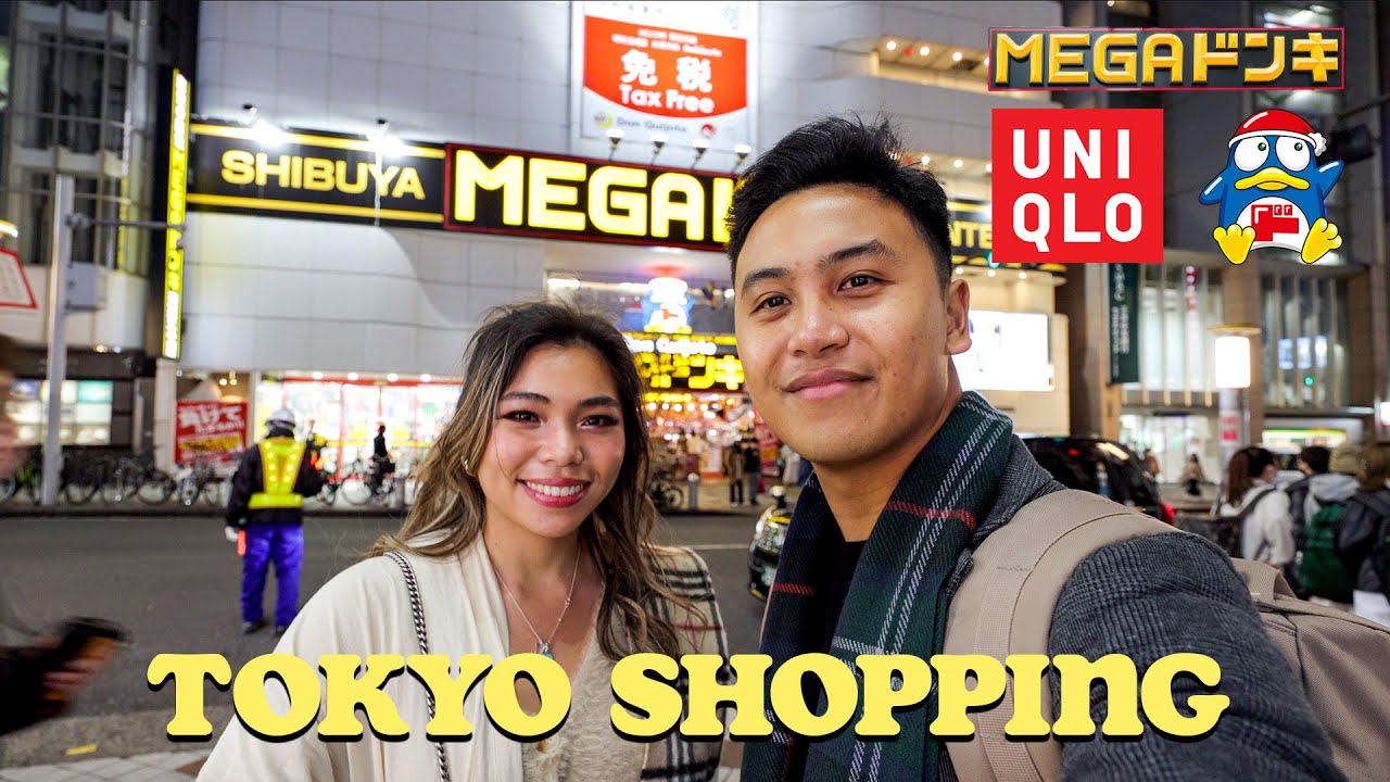 This is what SHOPPING in Japan is like! Mega Uniqlo & Don Quijote Tokyo ...