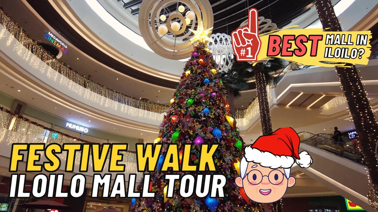 [4K] Walking Tour - FESTIVE WALK MALL DAY TOUR | Best Mall in Iloilo ...