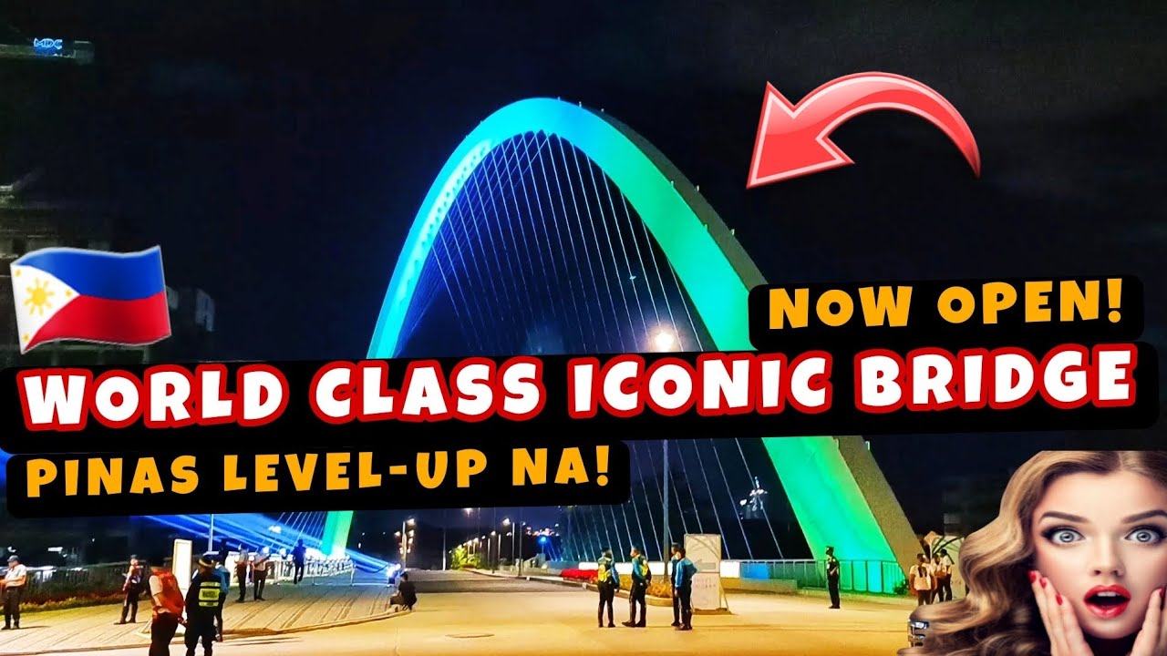 Now Open! World Class Iconic Parklinks Bridge Connecting Pasig and ...