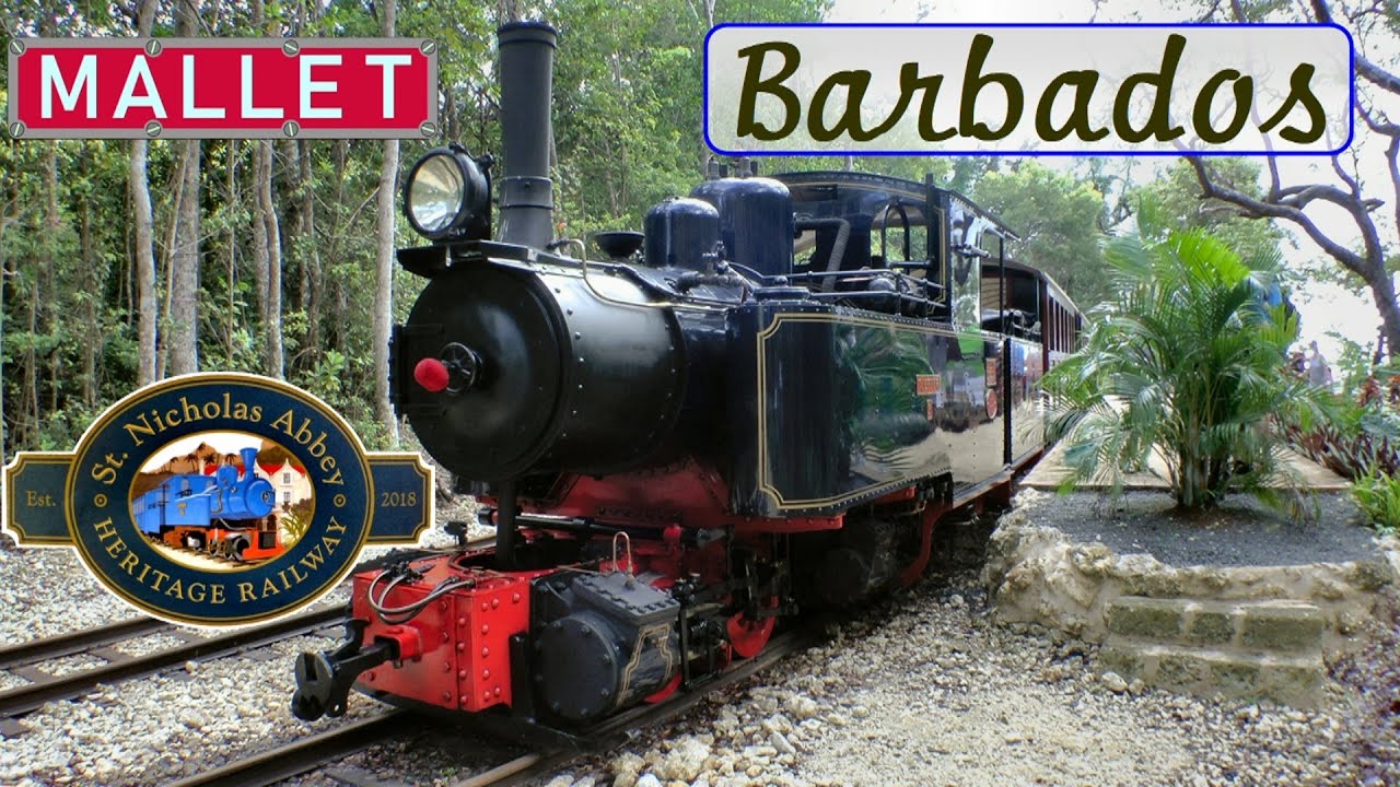 St. Nicholas Abbey Heritage Railway. Barbados Tourism. Footplate Ride ...