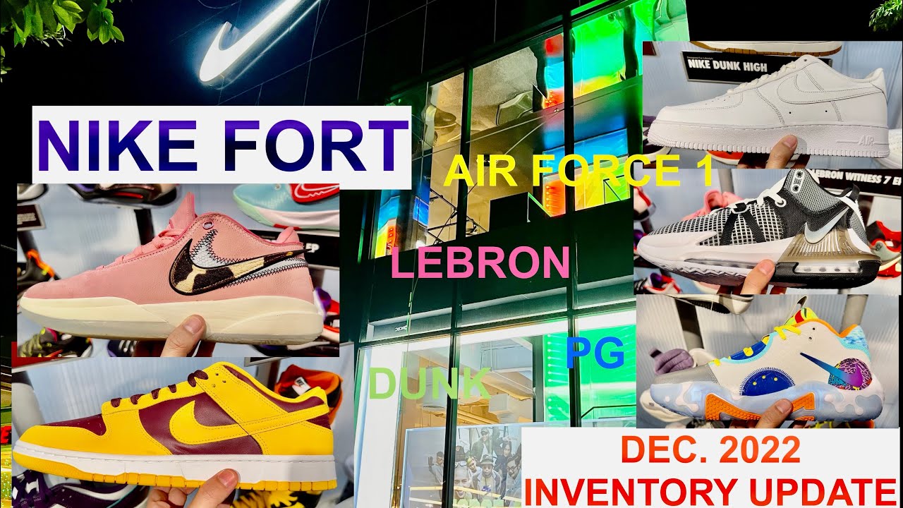 UBUSAN ng 13TH MONTH PAY Dito! Dec. 2022 Inventory Update | NIKE FORT ...