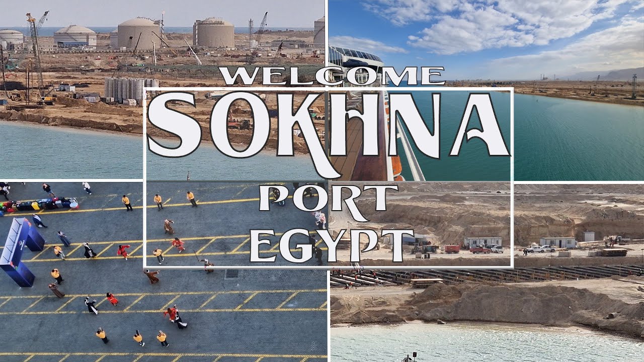[4K] Ain Sokhna Port Egypt Welcome MSC Splendida Cruise Ship - La Vie Zine