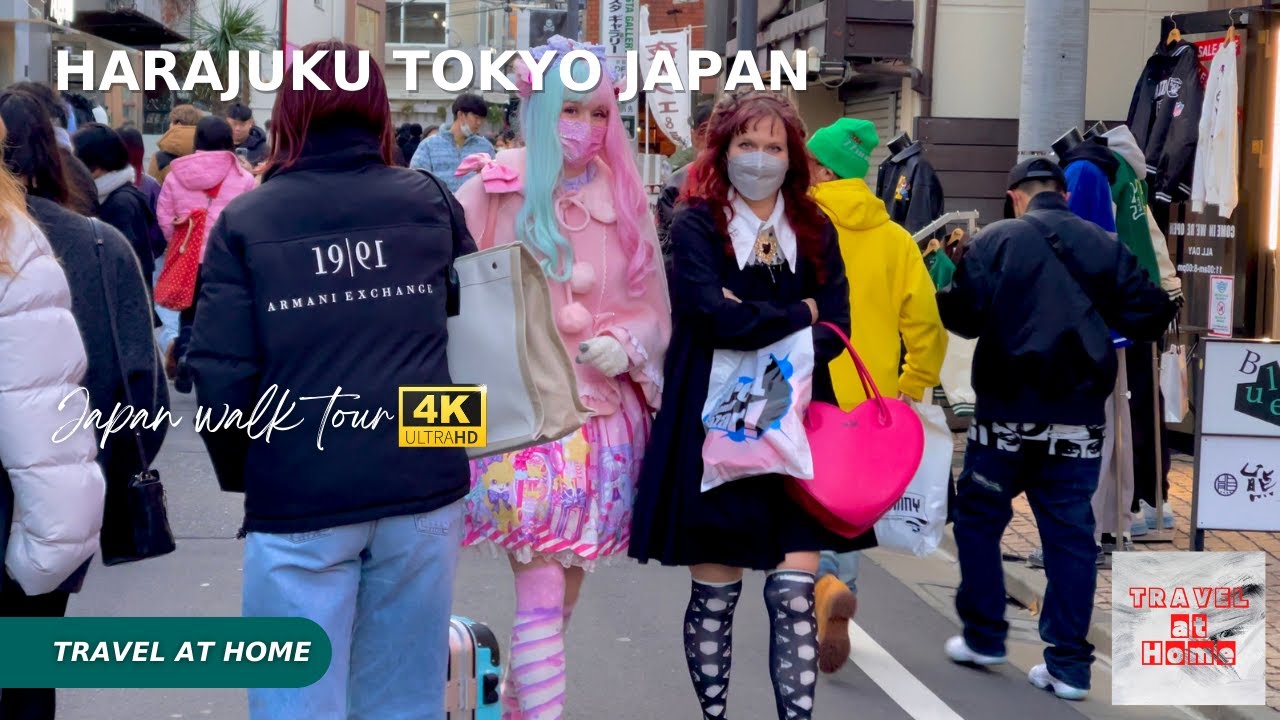 4k hdr japan walk | Walk in Harajuku Tokyo japan | One of the must-see ...