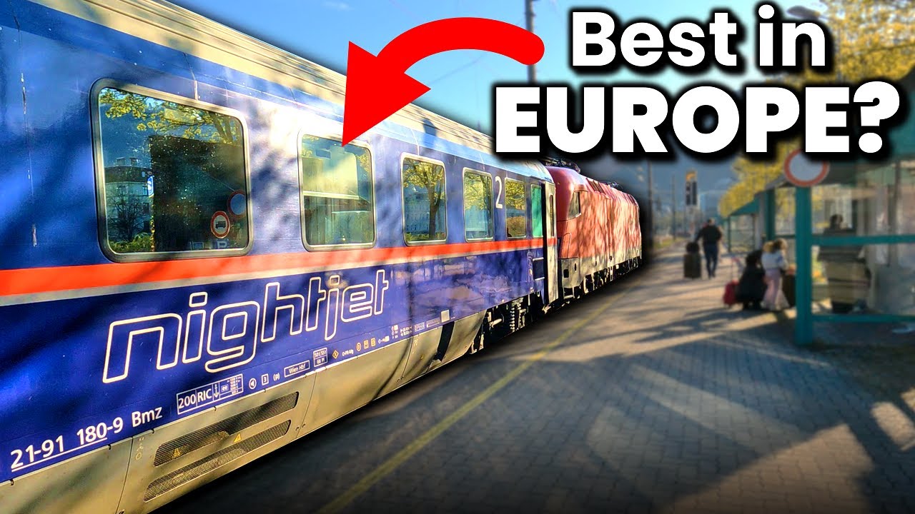 First Class DELUXE Suite on the Nightjet Sleeper Train! Vienna to Milan ...