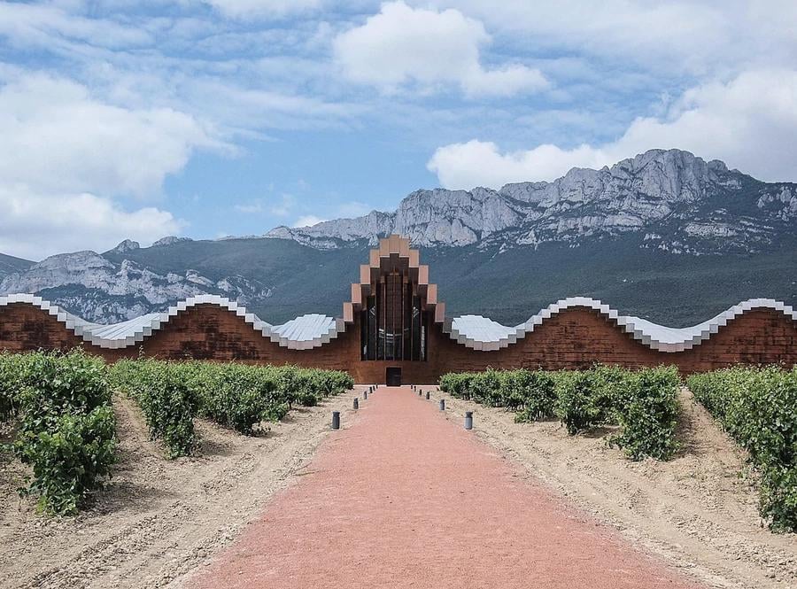 Bodegas Ysios winery in the Spanish region of Rijoa was designed in ...