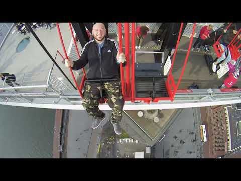 Over The Edge Swing | A'DAM Lookout Tower | Amsterdam - La Vie Zine