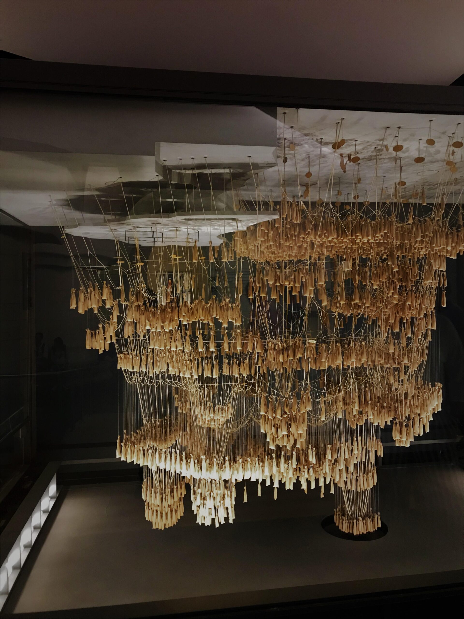 Antoni Gaudí's hanging model made of weighted strings - Gaudi used ...