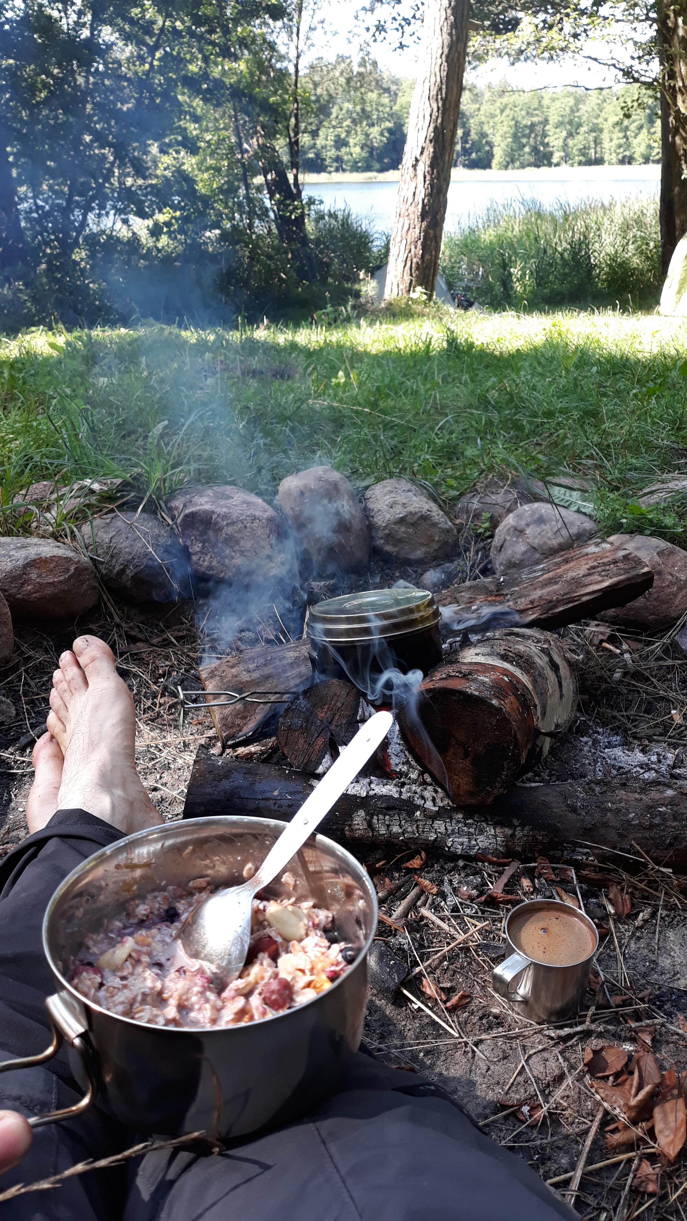 The best breakfast is breakfast in nature. - La Vie Zine