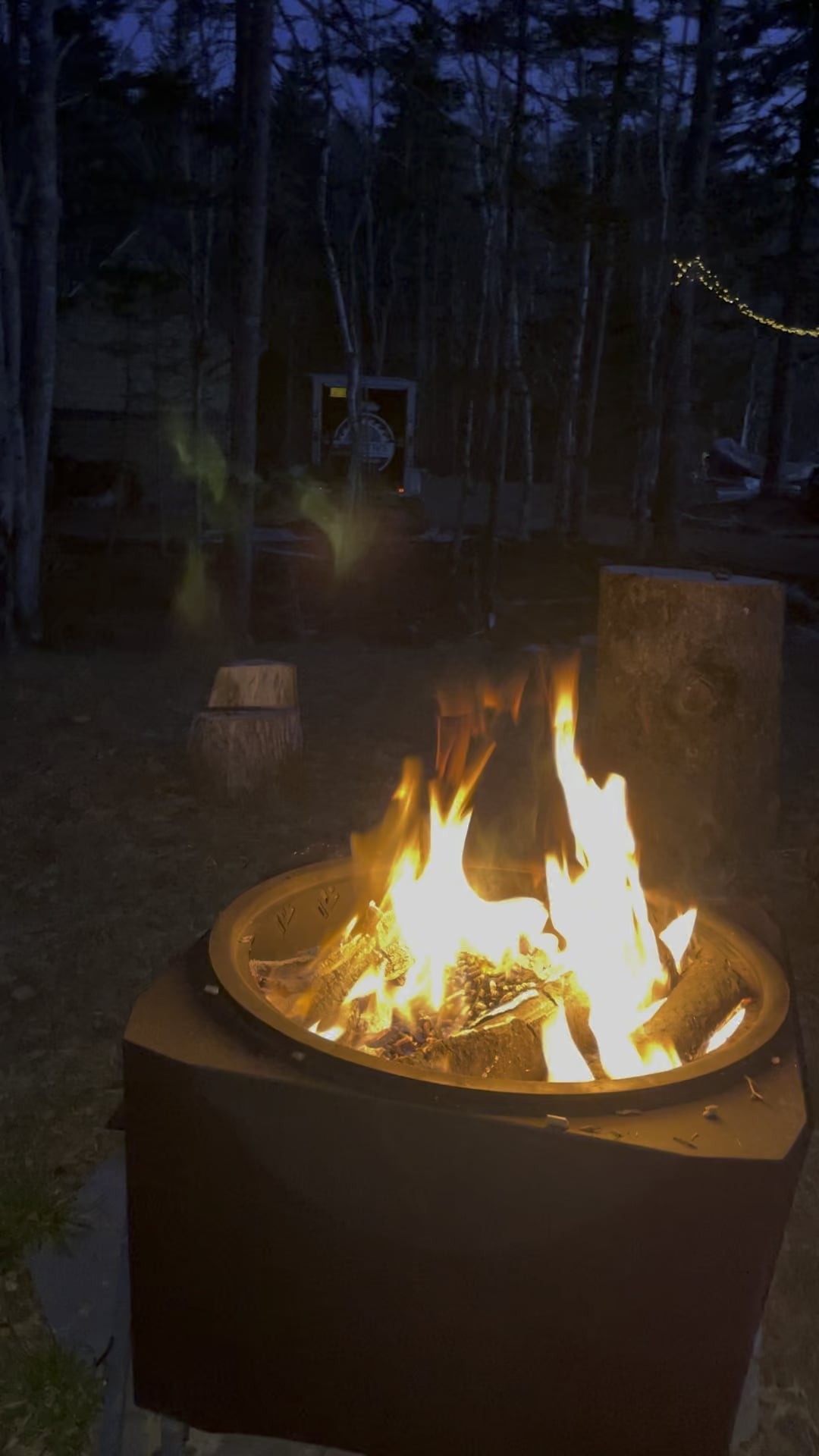 Vermont castings fire pit , loons, peepers, Robbins, and song sparrows ...