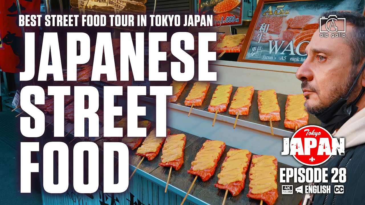 Japanese Street Food! Best street food tour in Tokyo Japan - La Vie Zine
