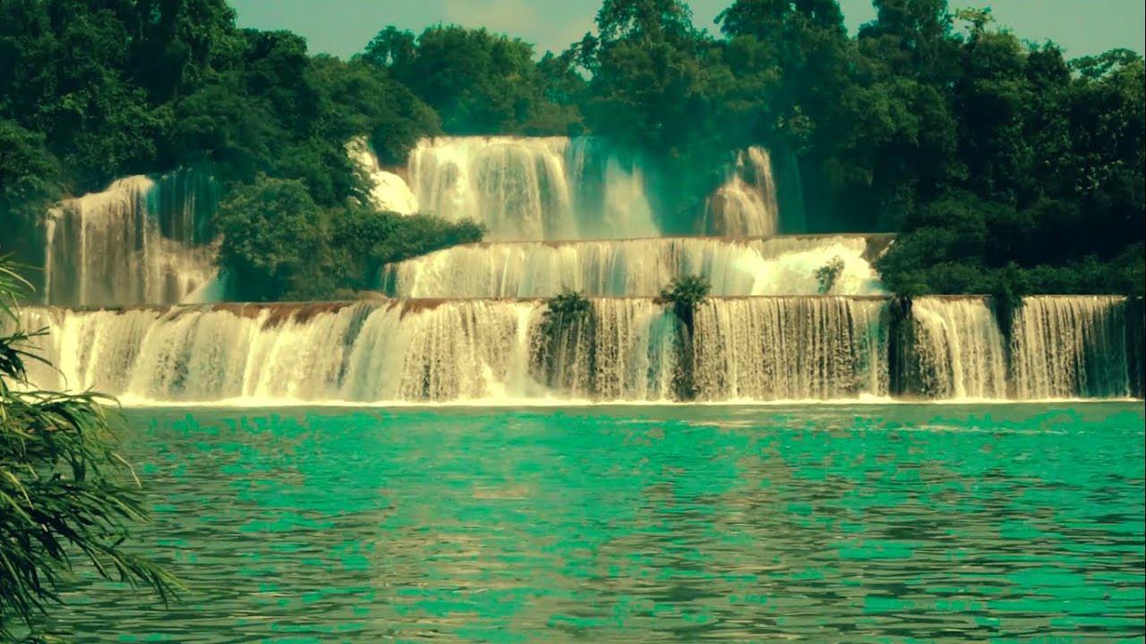 Travel to one the most beautiful waterfall in southeast Asia. (Hai Pa ...