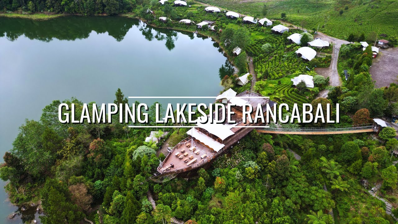 Glamping Lakeside Rancabali, Pinisi Resto, Suspension Bridge Rengganis ...