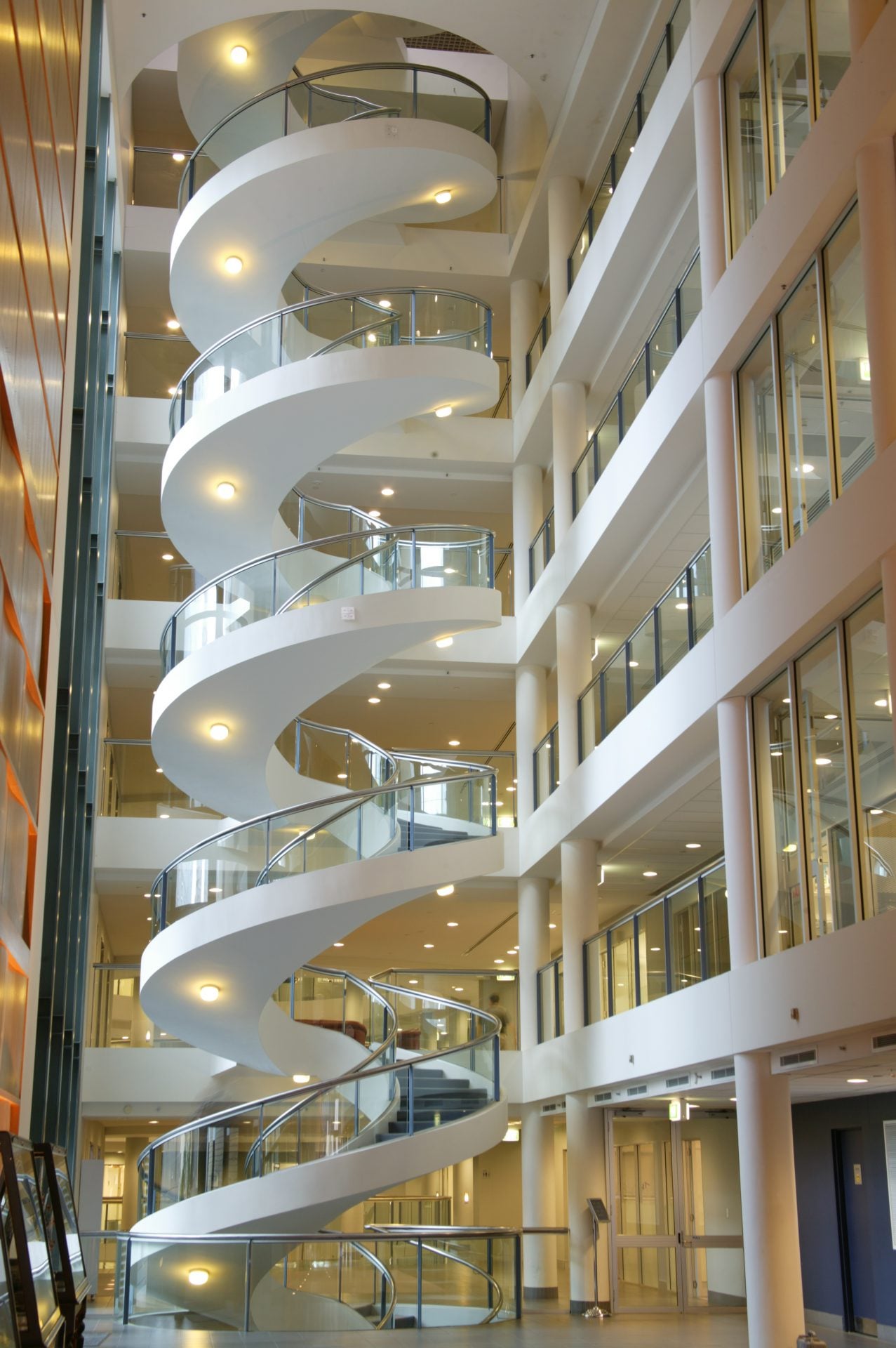 Six-Story, Stainless Steel Staircase at Garvan Institute of Medical ...