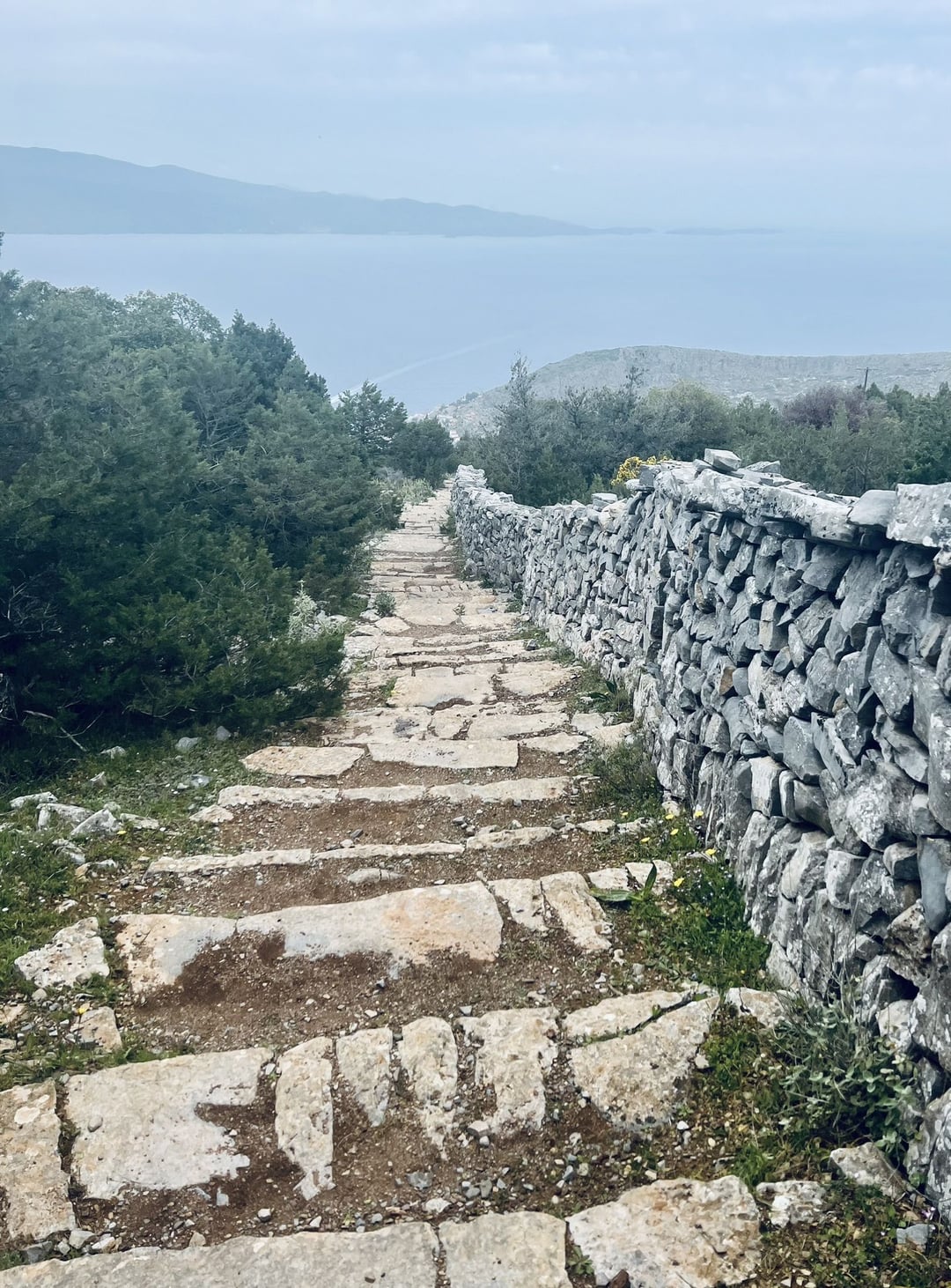 Mount Eros Loop Trail, Hydra Isl. Very beautiful route on the island of ...