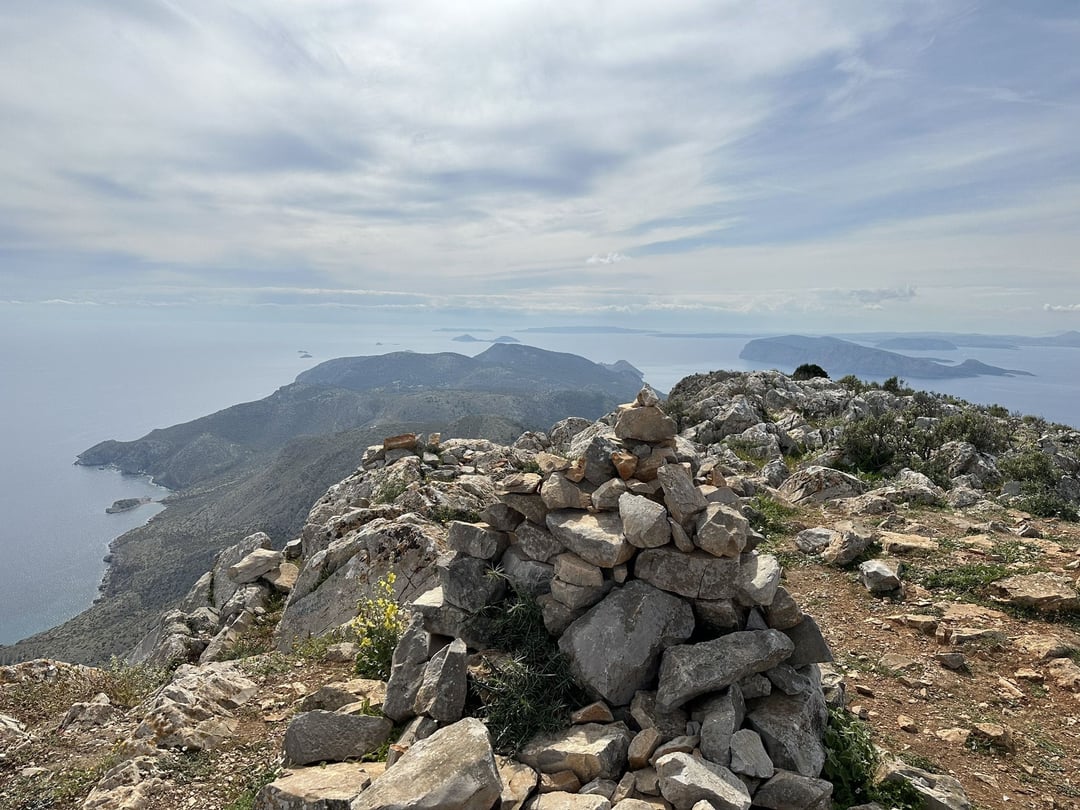 Mount Eros Loop Trail, Hydra Isl. Very beautiful route on the island of ...
