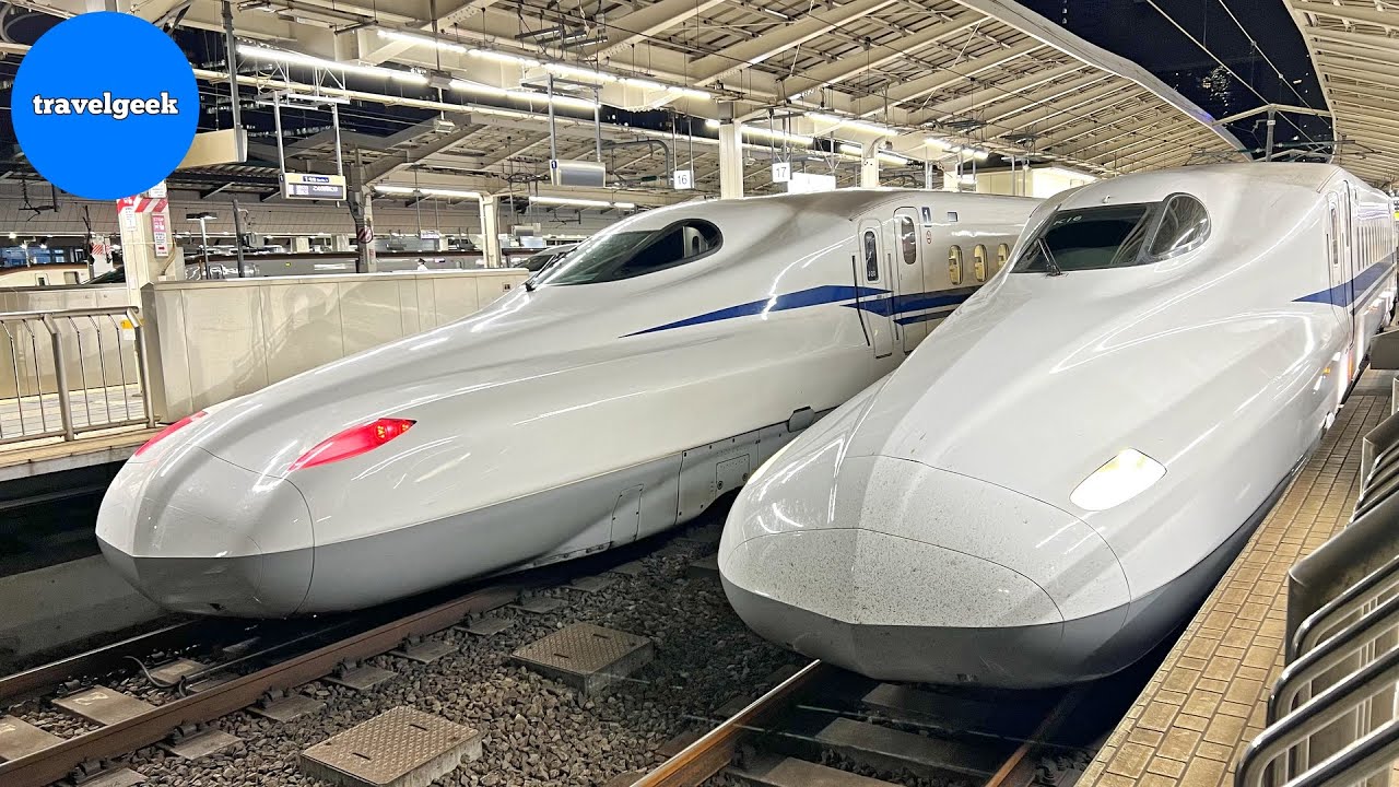 Trying Japan's Night Bullet Train with Food Service from Kyoto to Tokyo ...