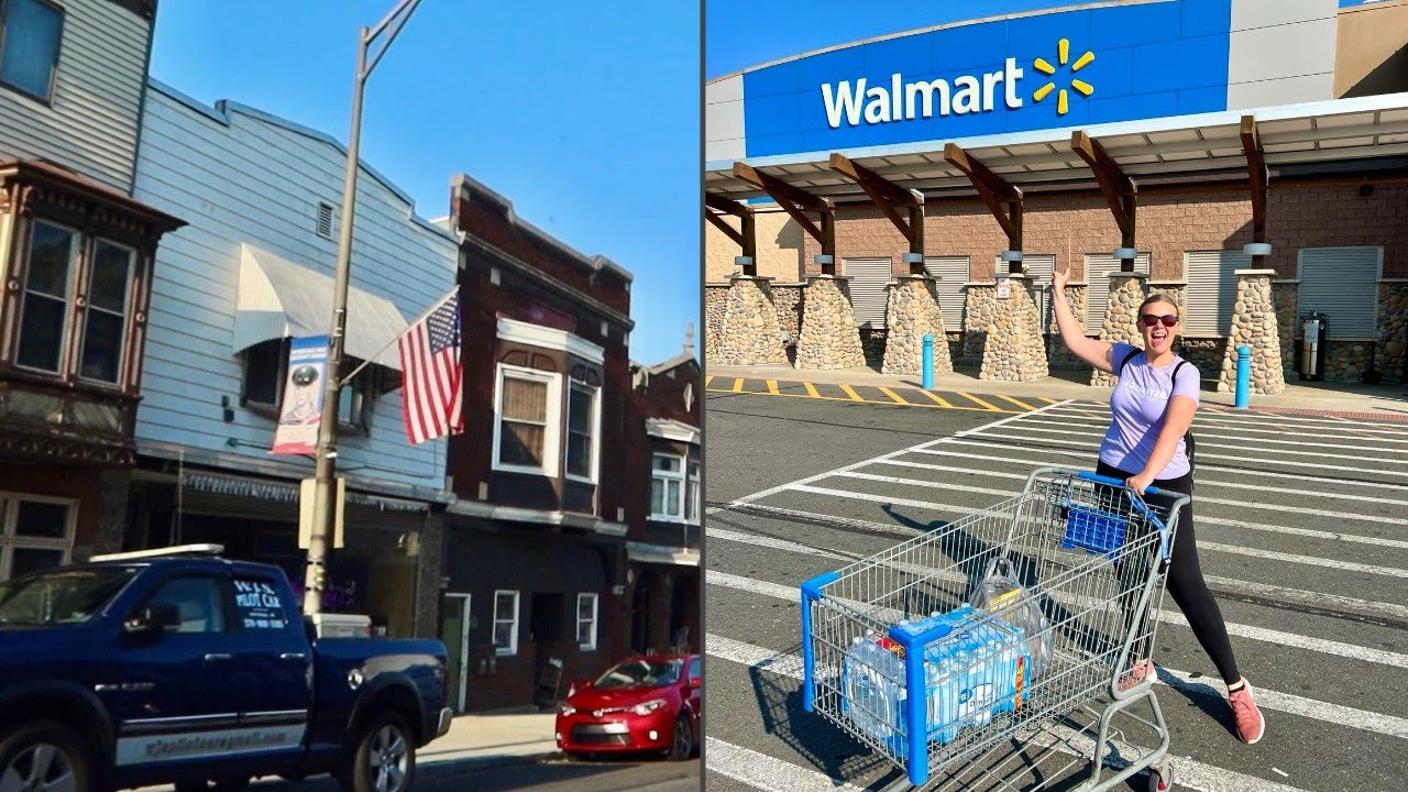 USA Road Trip - Walmart Tour, Small Towns & Roads In Pennsylvania ...