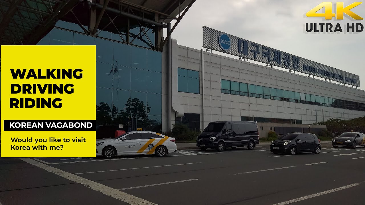 See South Korea In 4K HDR! A Travel Vlog Around Daegu International ...