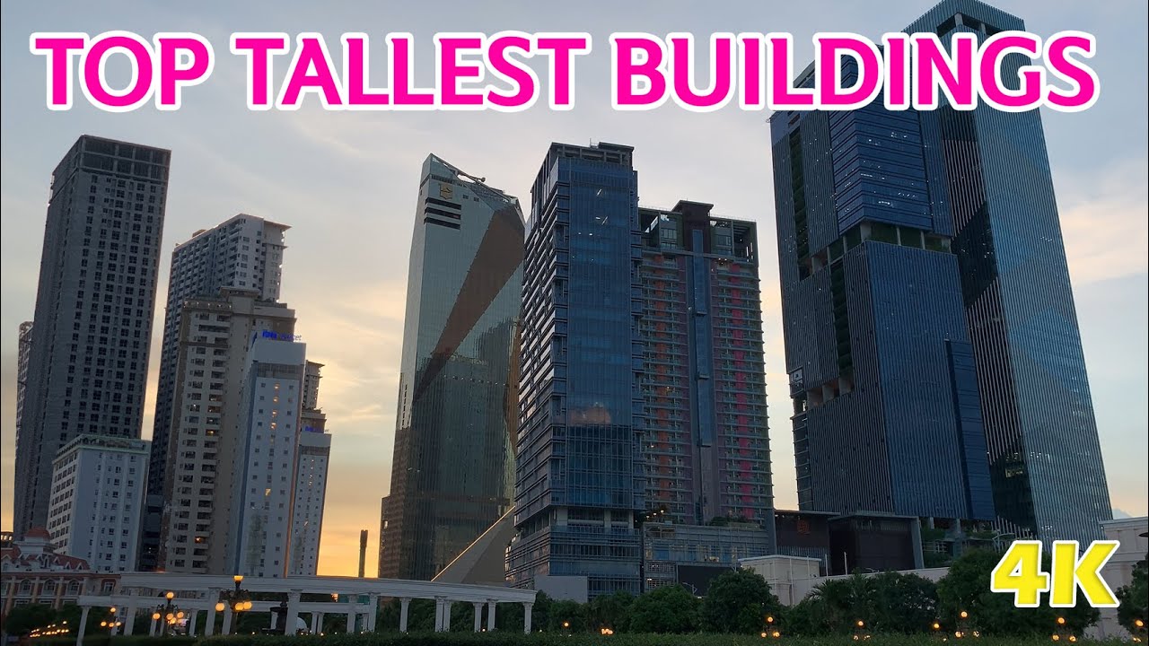 4K Koh Pich City Peak Building Beautiful Buildings 2023 Cambodia ...