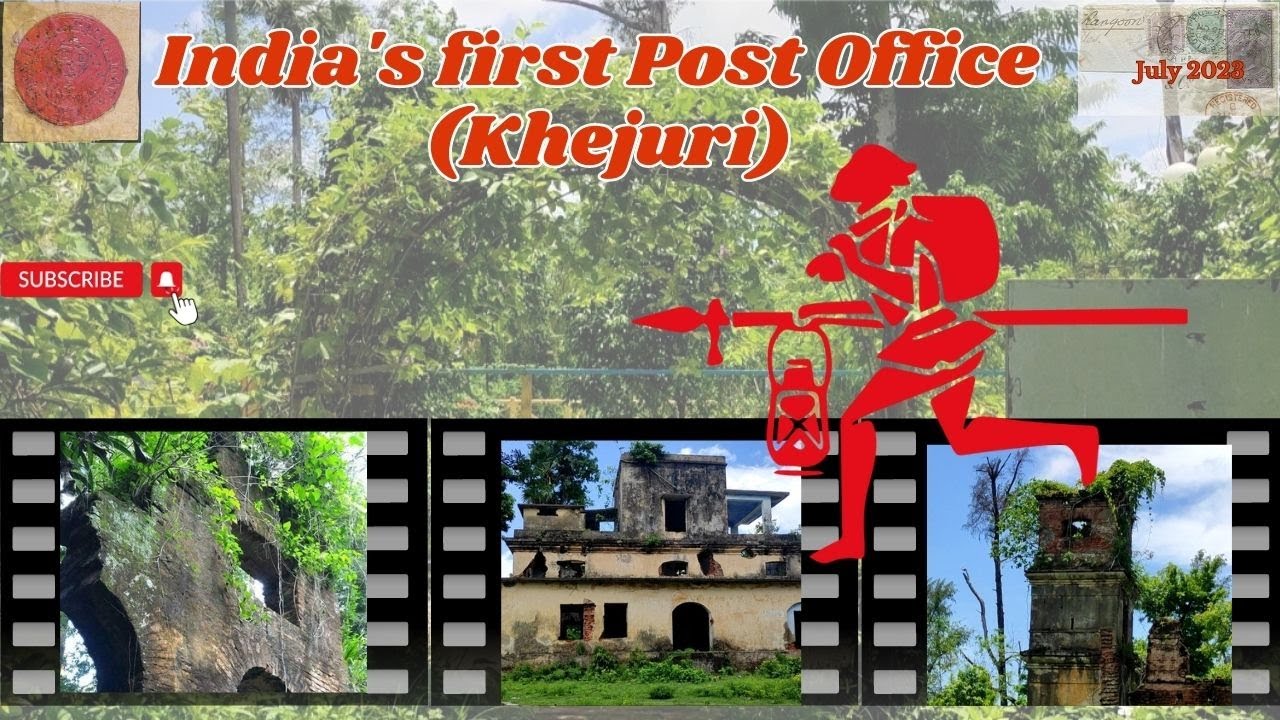 Old post office at Khejuri, India's First Post Office - La Vie Zine