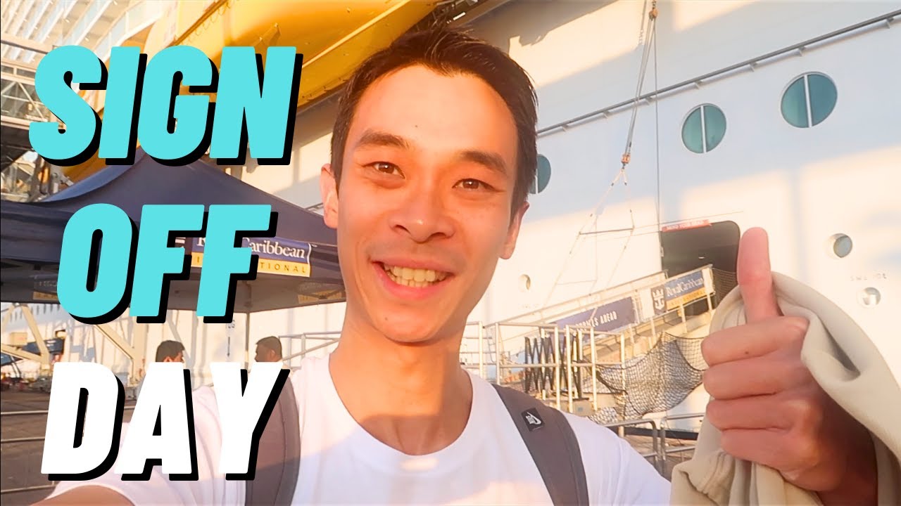 Crew Sign Off Day | Goodbye Symphony Of The Seas - La Vie Zine