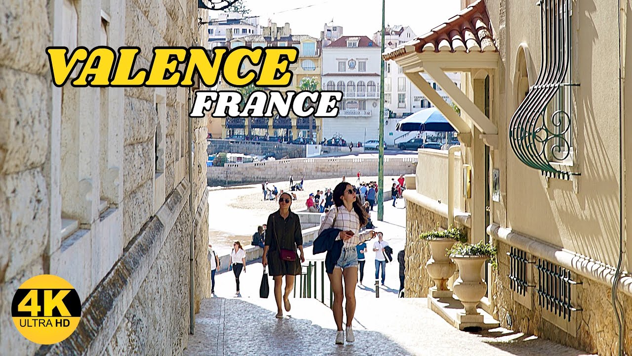 Valence, France, 4K, Walking Tour, Beautiful City in France - La Vie Zine