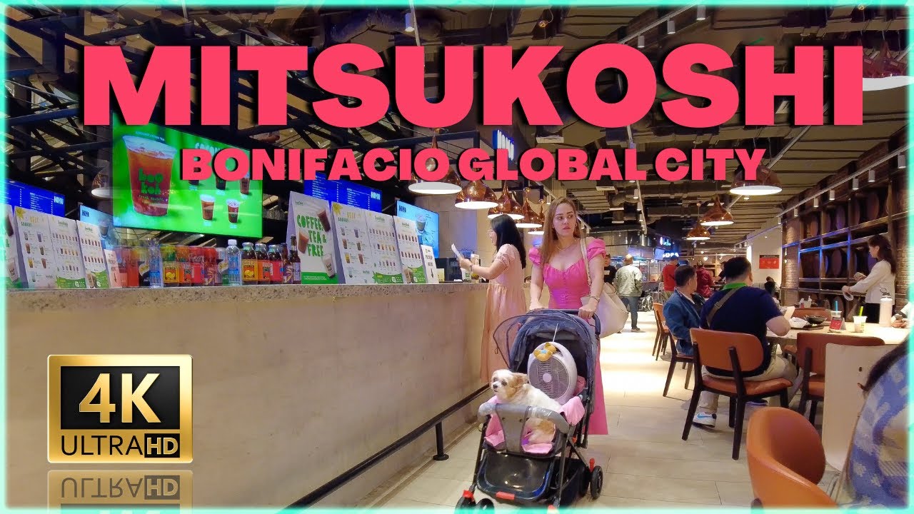 STEP INSIDE MITSUKOSHI MALL: Walking Tour of The First Japanese ...