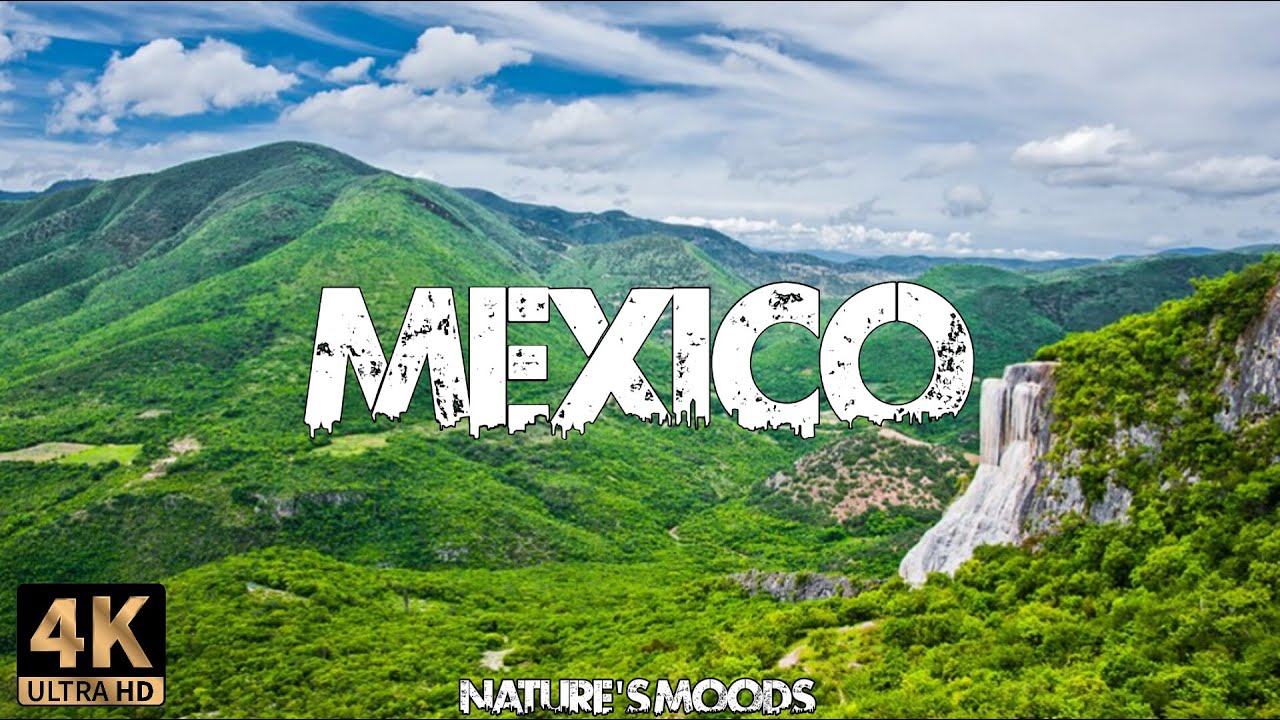 Mexico 4K - The Most Amazing Waterfall on The Earth - Relaxing Nature ...