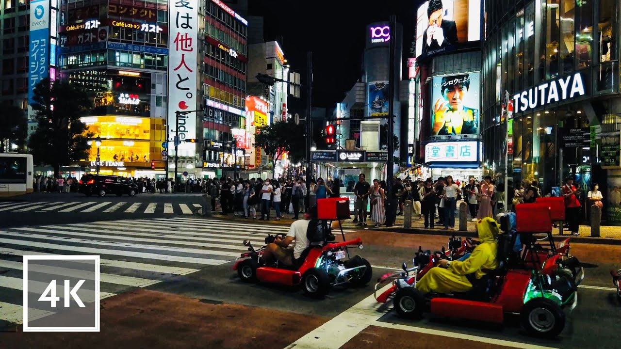 Shibuya Crossing, Tokyo [4K] The World's Busiest Intersection. Japan ...